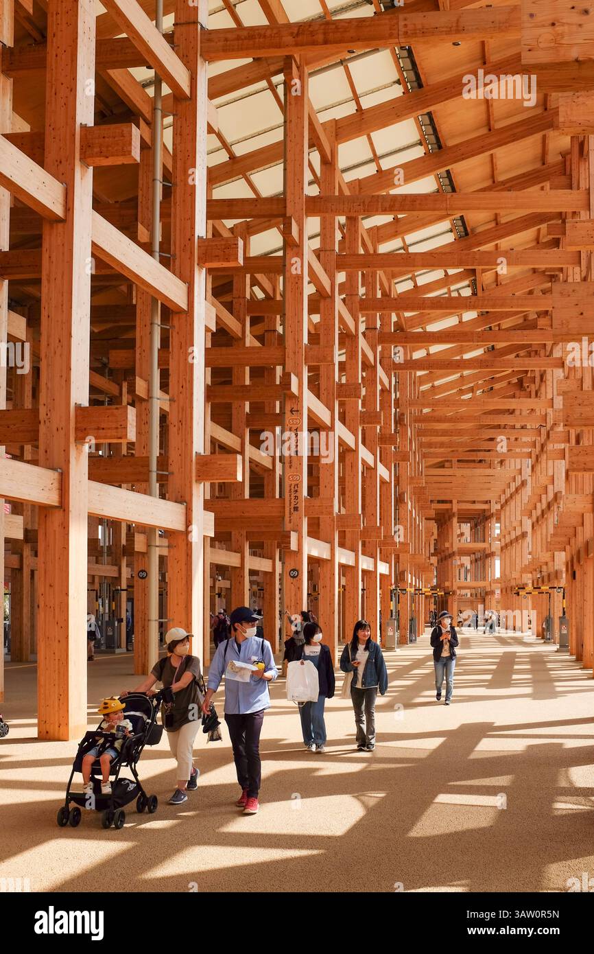 The Grand Ring at the Osaka Expo in April 2025 Stock Photo - Alamy