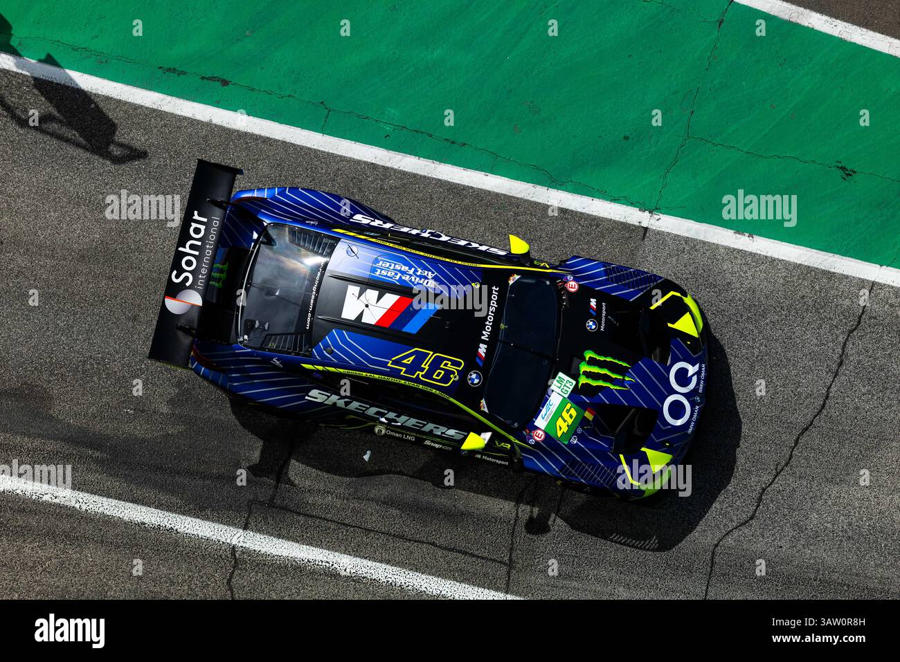 Imola, Italy. 19th Apr, 2025. 46 AL HARTHY Ahmad (omn), VAN DER LINDE ...
