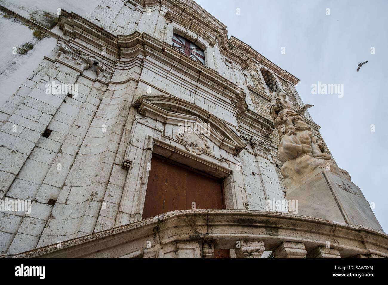 The church, which has medieval origins (around 1309), has a rectangular ...