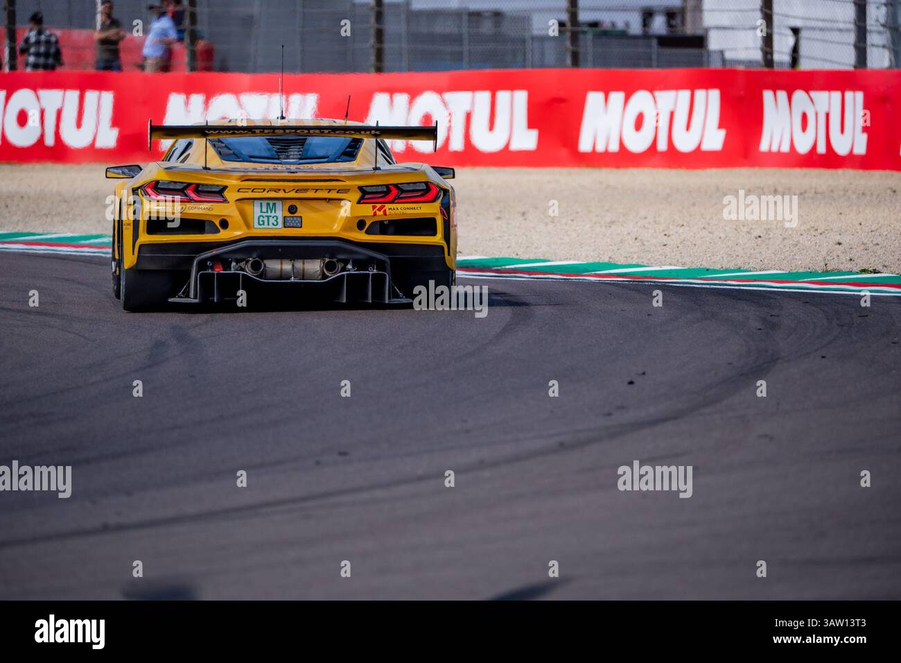 Imola, Italy. 19th Apr, 2025. Chevrolet Corvette team during 6h of ...
