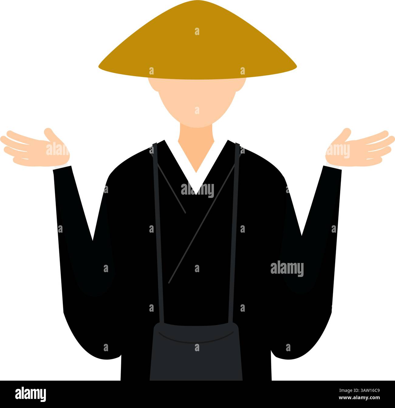 Buddhist monks and clothes Stock Vector Images - Alamy