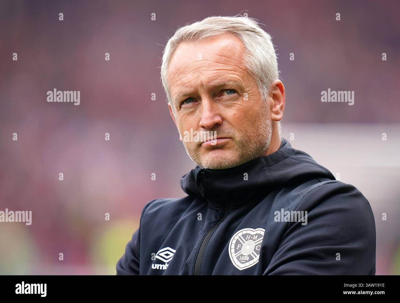 Heart of Midlothian manager Neil Critchley ahead of the Scottish Gas ...