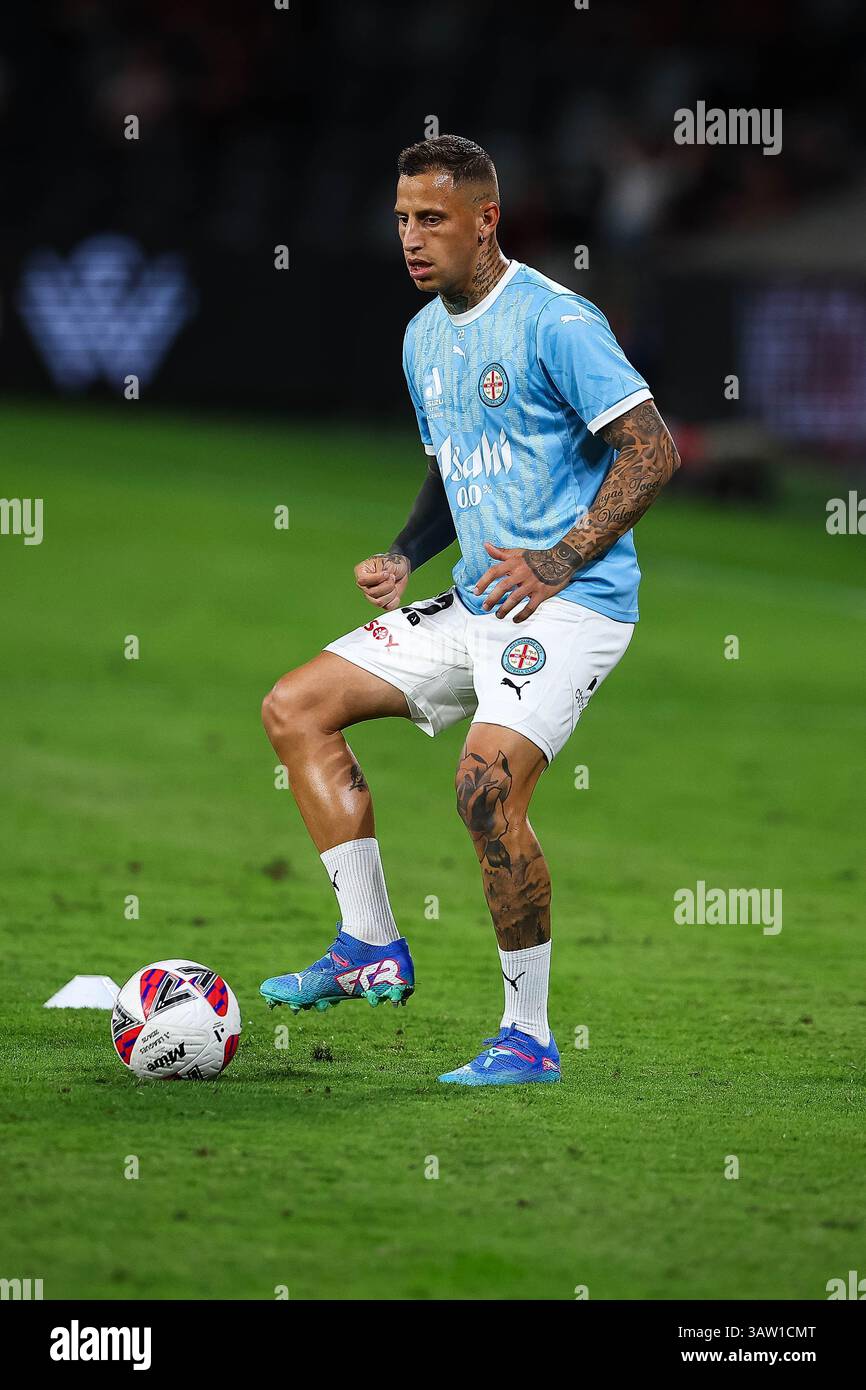 19th April 2025; CommBank Stadium, Sydney, NSW, Australia: A League ...