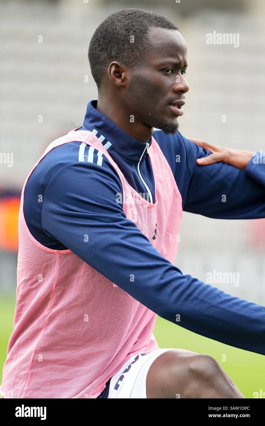 05 Moustapha MBOW (pfc) during the Ligue 2 BKT match between Paris FC ...