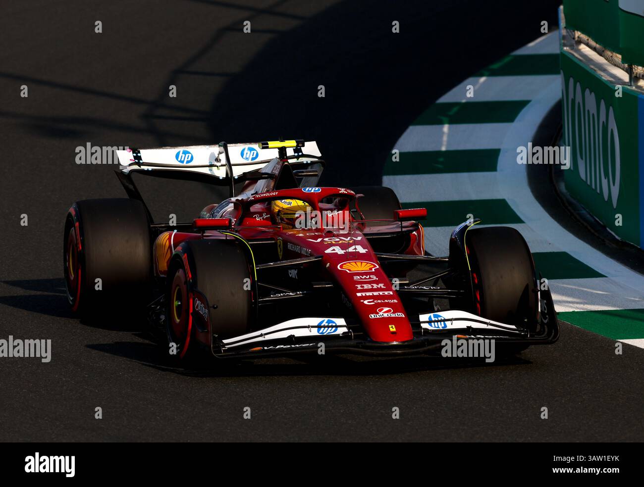 44 HAMILTON Lewis (gbr), Scuderia Ferrari SF-25, action during the Formula 1 STC Saudi Arabian ...
