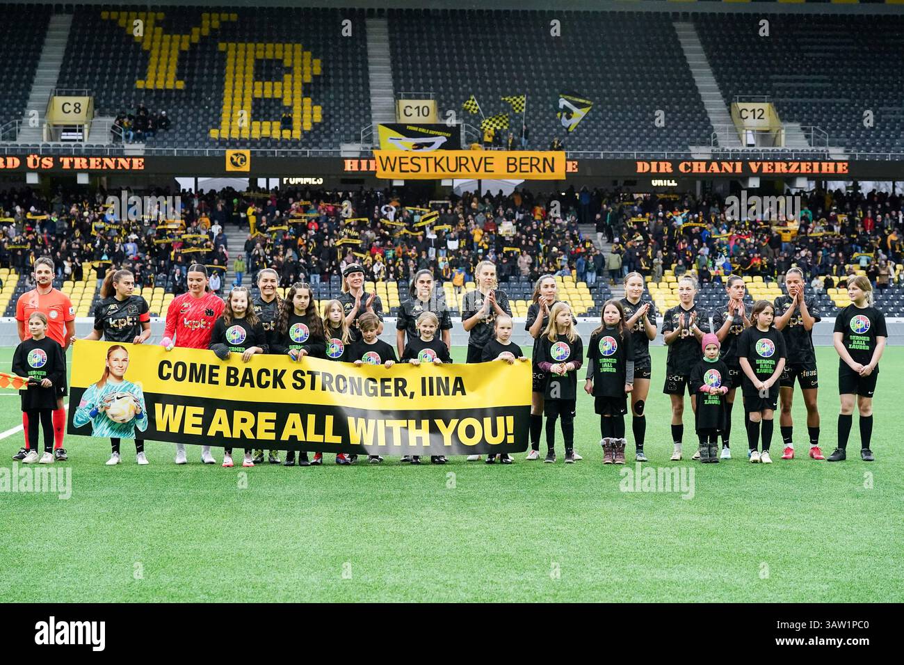 17.04.2025, Bern, Stadion Wankdorf, Women's Super League Quarterfinal 2 ...