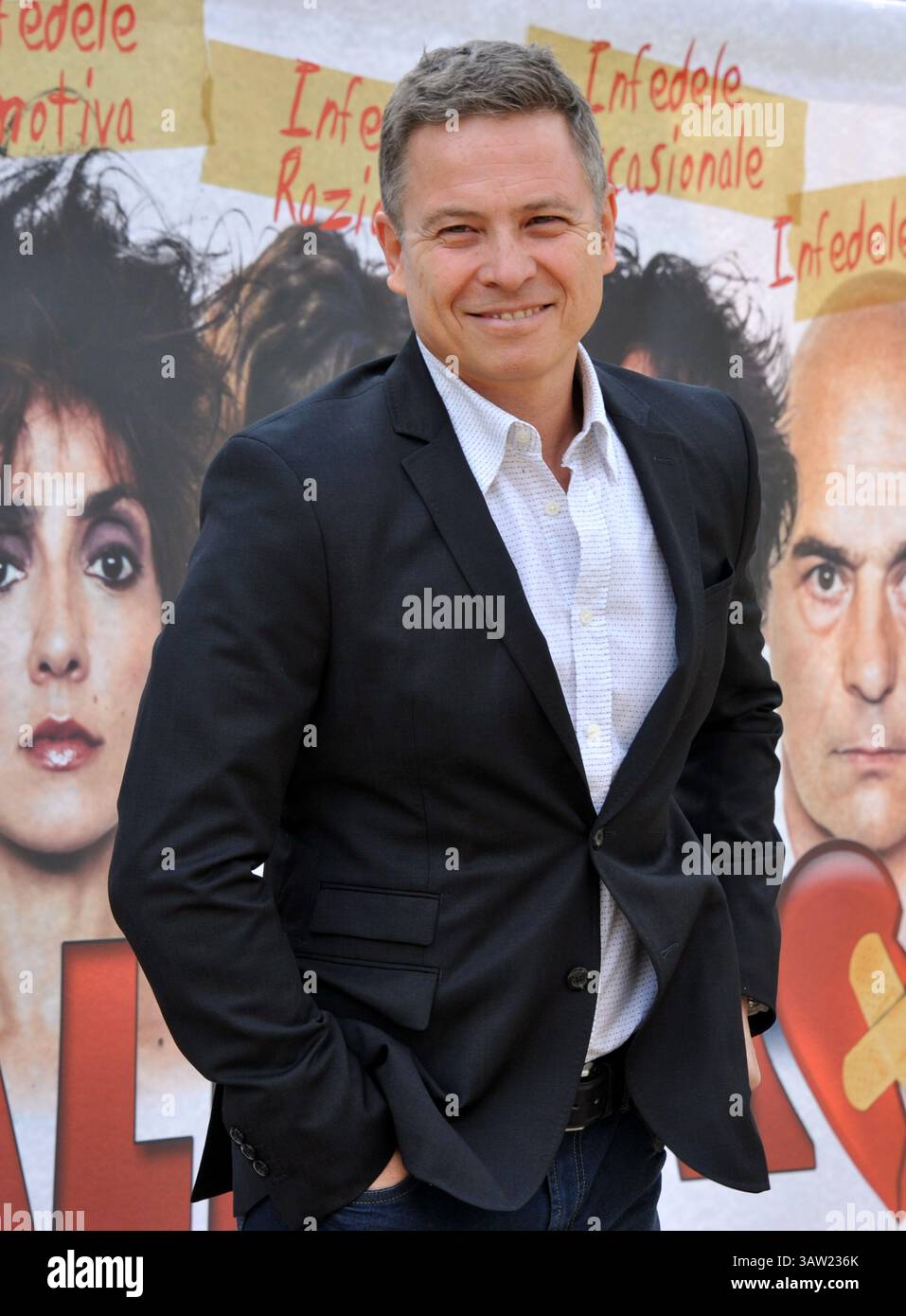 Roma. Photocall del film "Maldamore"Nella foto Angelo Longoni Stock ...