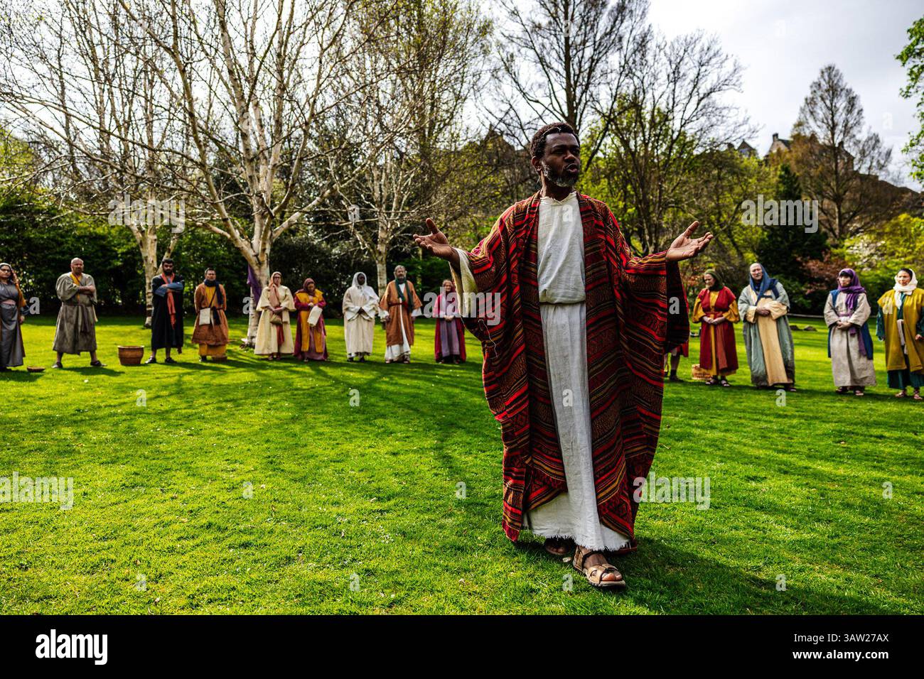 Edinburgh, United Kingdom. 19 April, 2025 Pictured: Edinburgh’s Easter ...