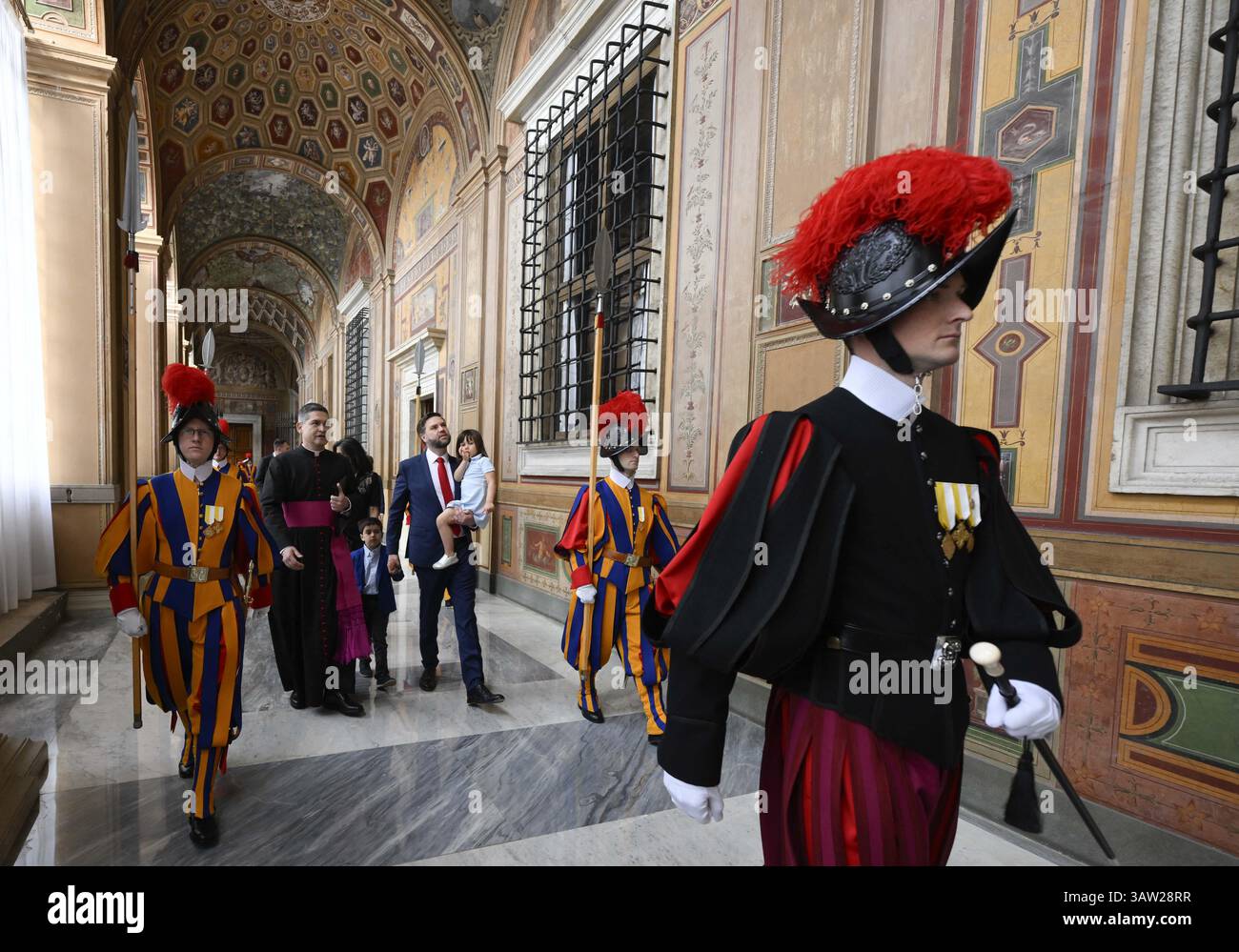 The Vice President of the United States James David Vance and his ...