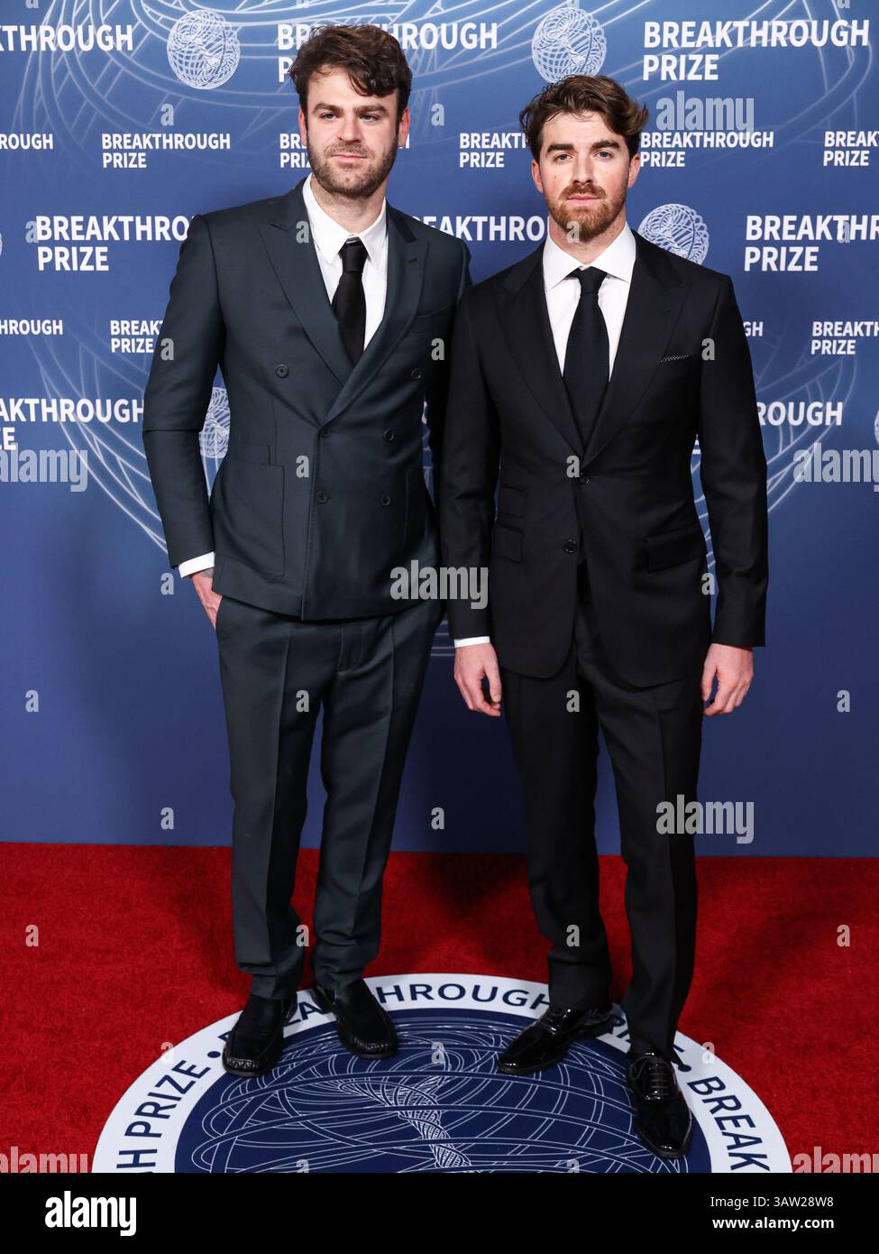 SANTA MONICA, LOS ANGELES, CALIFORNIA, USA - APRIL 05: Alex Pall and ...