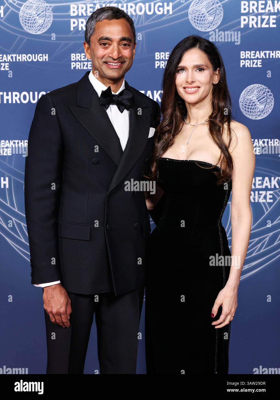 SANTA MONICA, LOS ANGELES, CALIFORNIA, USA - APRIL 05: Sri Lankan-born Canadian-American venture ...