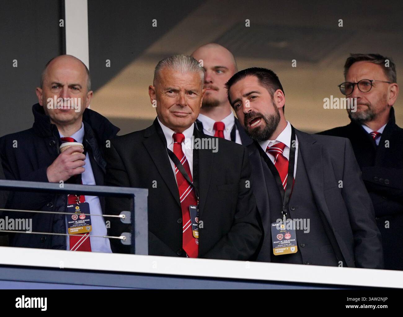 Aberdeen chairman Dave Cormack during the Scottish Gas Men's Scottish ...