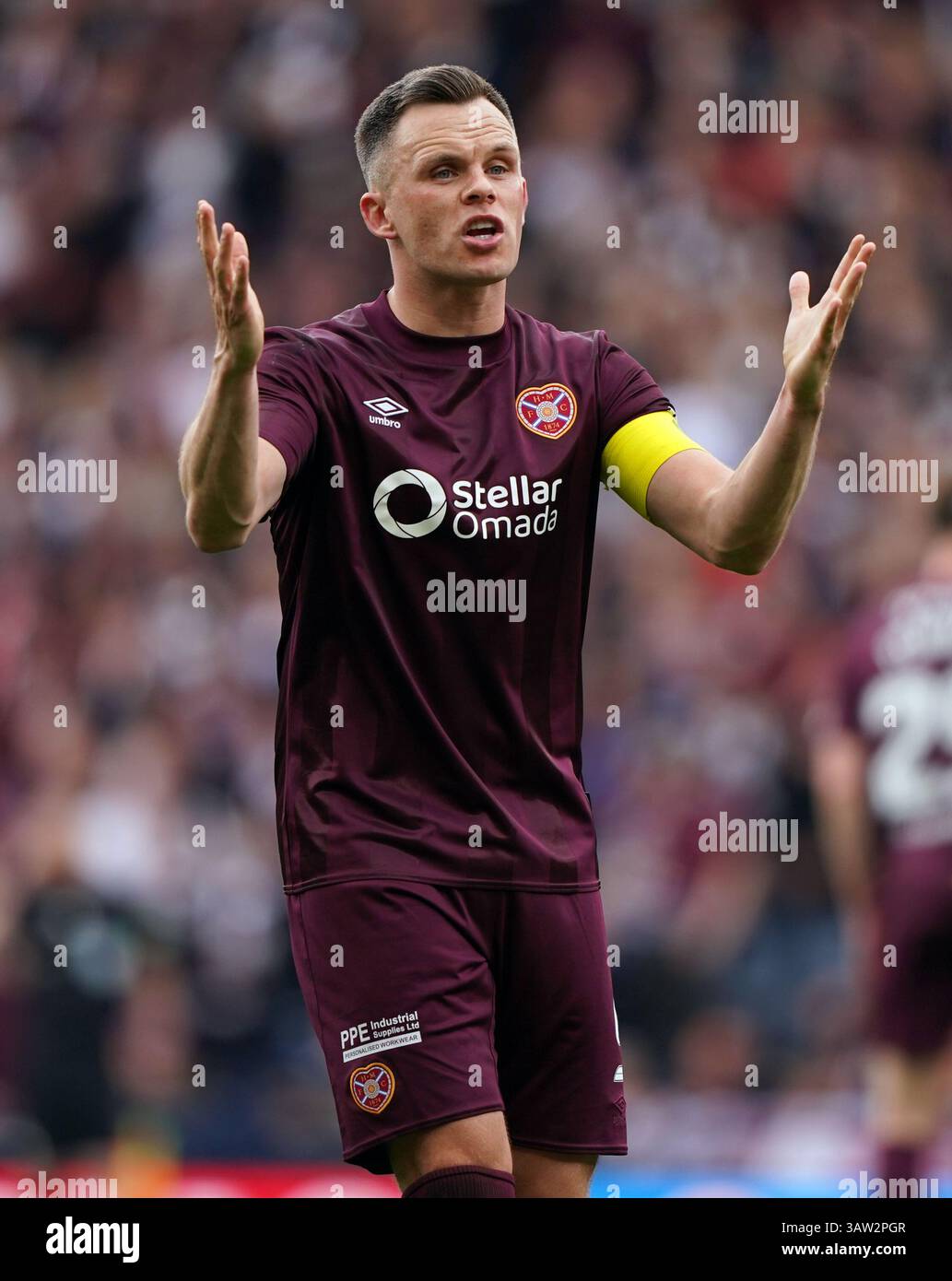 Heart of Midlothian's Lawrence Shankland during the Scottish Gas Men's ...