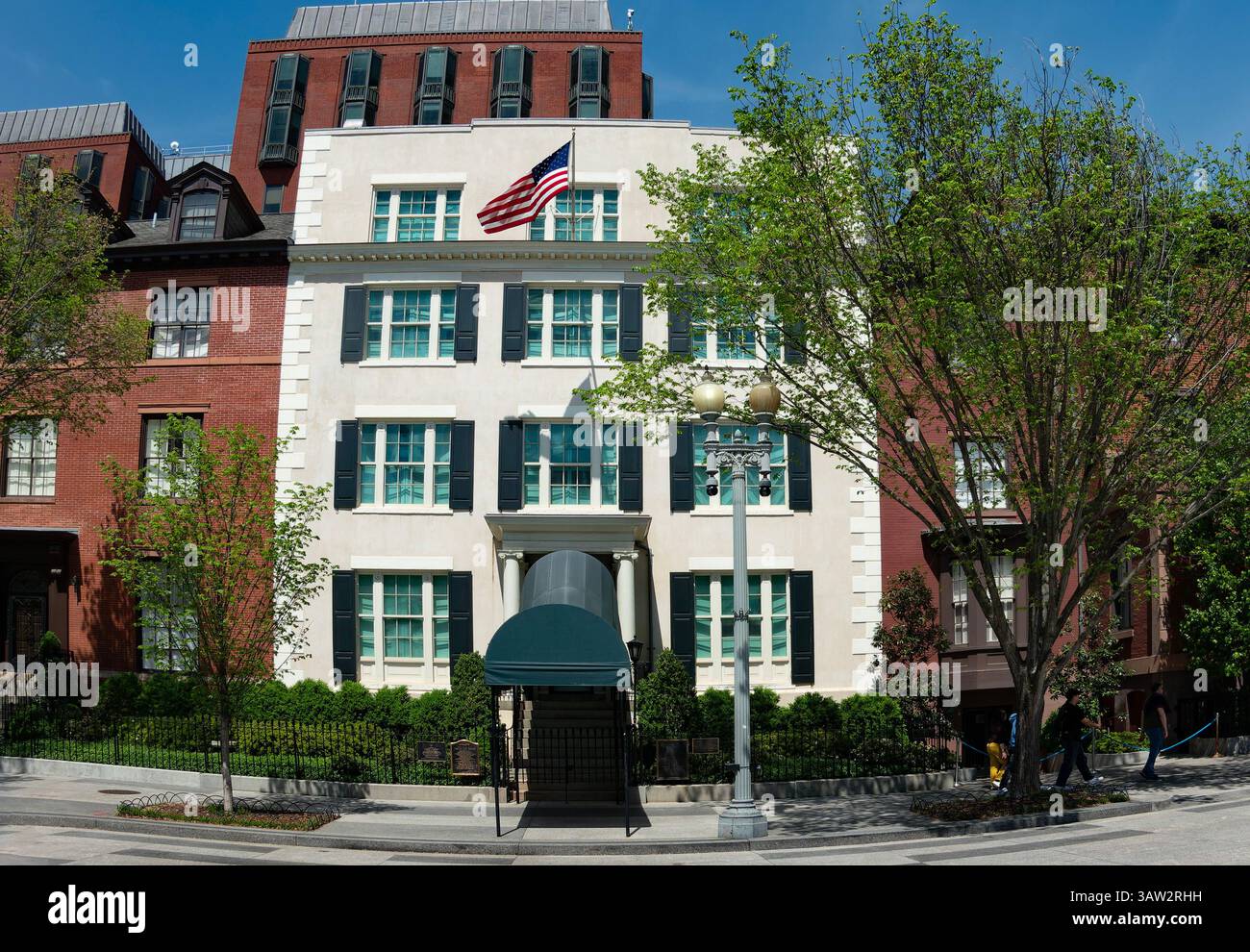 Washington, USA. 18th Apr, 2025. WASHINGTON, DC - APRIL 18: Blair House ...