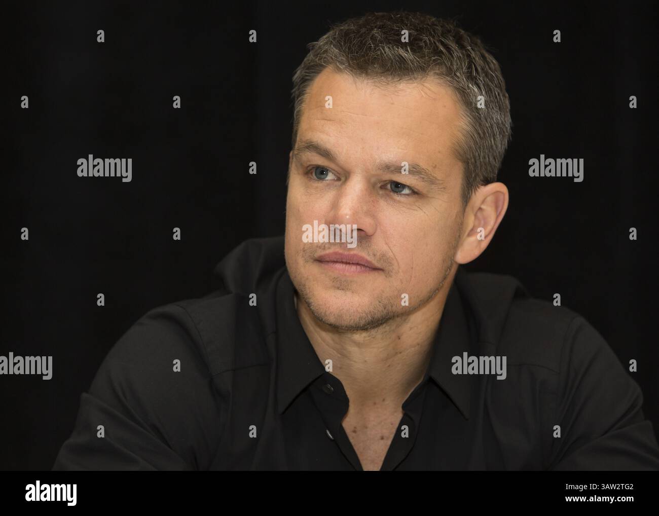 September 11, 2015 - Hollywood, California, U.S. - MATT DAMON promotes ...