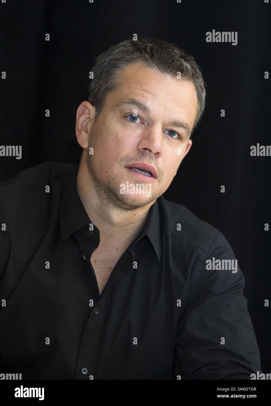 September 11, 2015 - Hollywood, California, U.S. - MATT DAMON promotes ...