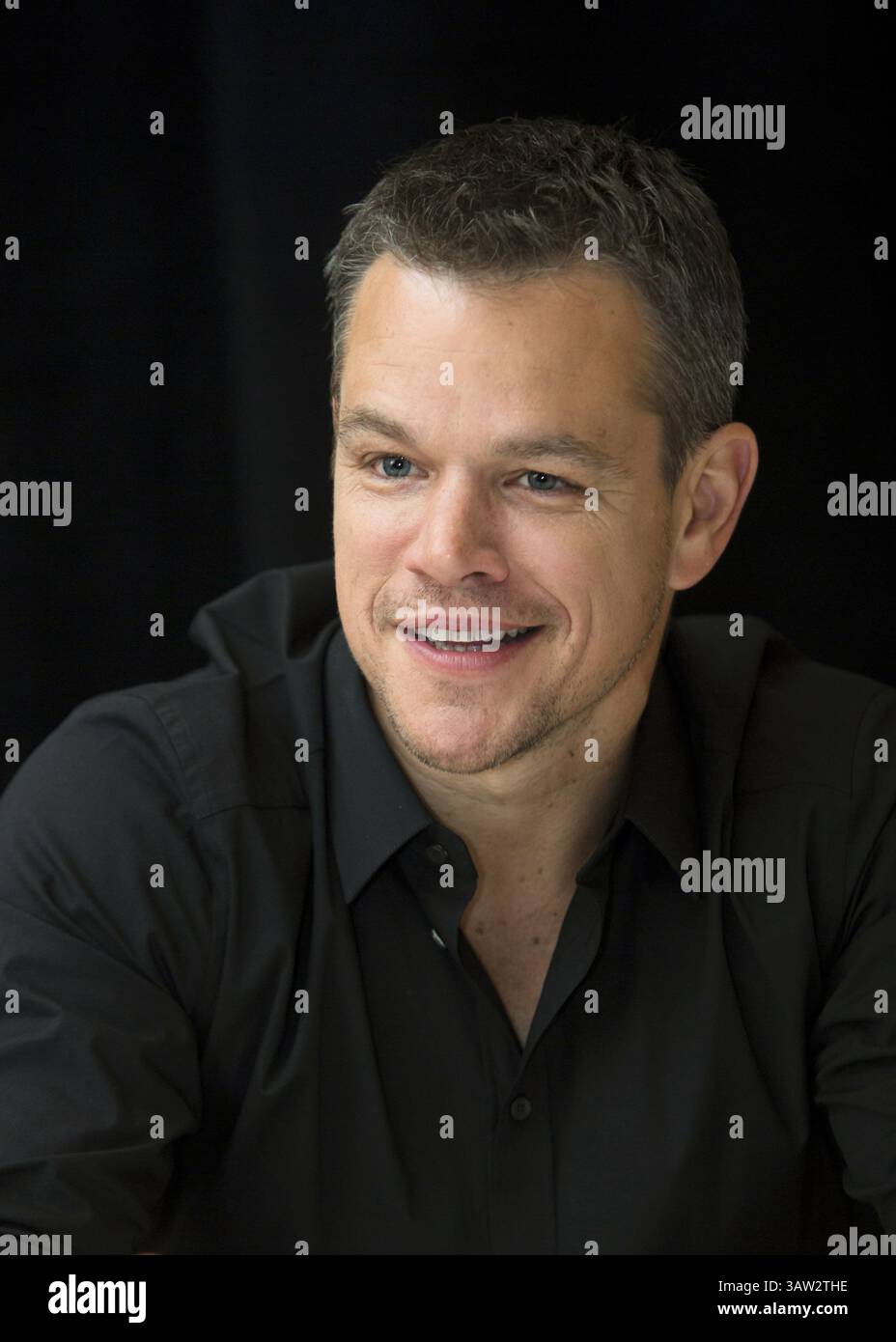 September 11, 2015 - Hollywood, California, U.S. - MATT DAMON promotes ...