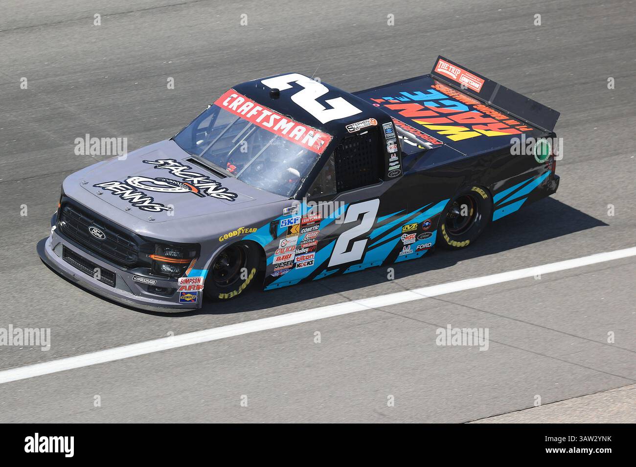 ROCKINGHAM, NC - APRIL 18: Stephen Mallozzi (#2 Reaume Brothers Racing ...