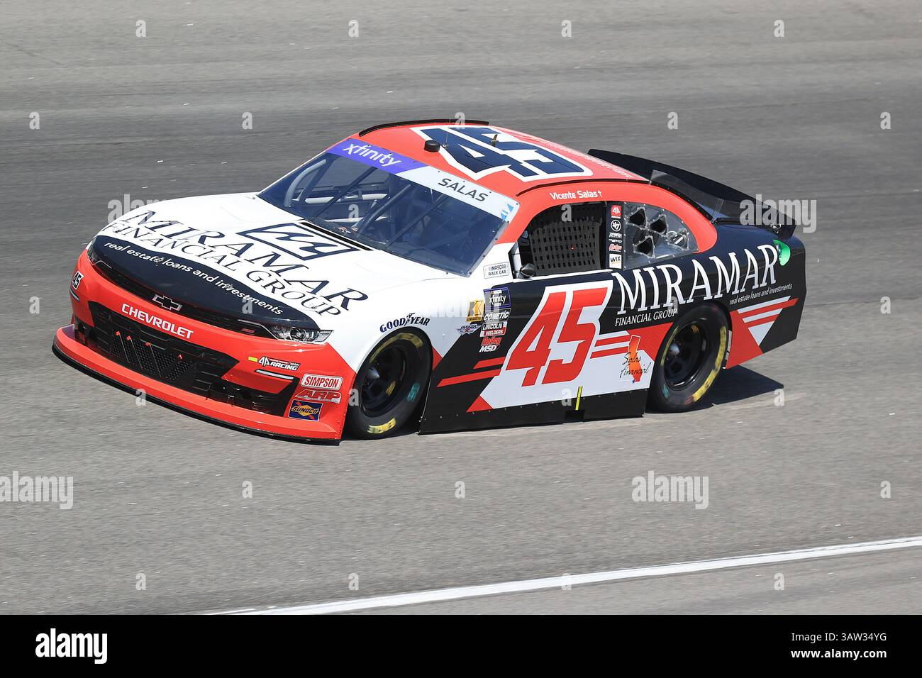 ROCKINGHAM, NC - APRIL 18: Kaden Honeycutt (#45 Niece Motorsports DQS ...