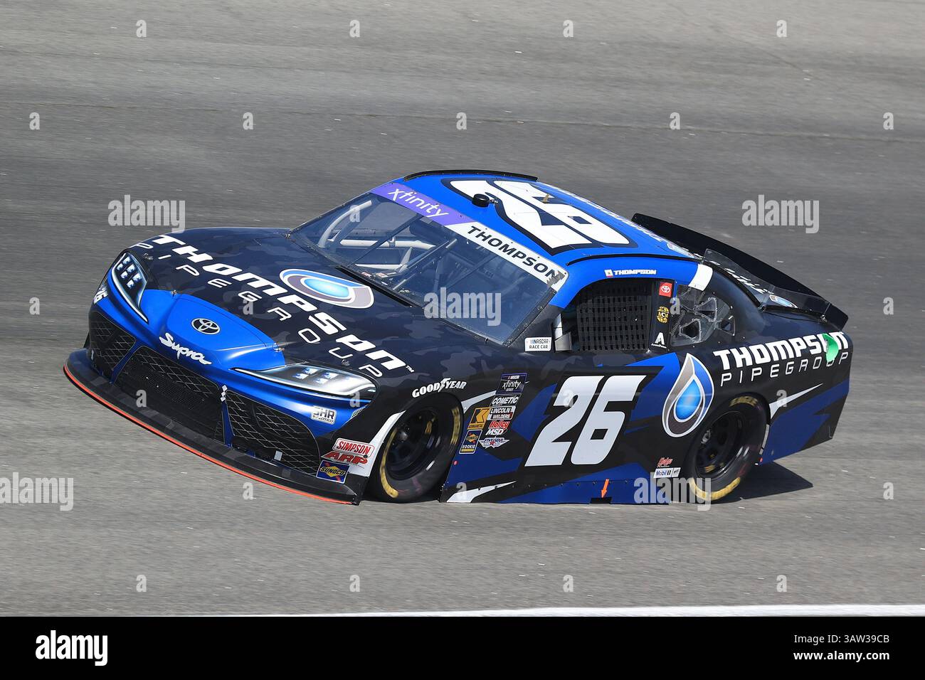ROCKINGHAM, NC - APRIL 18: Dean Thompson (#26 Sam Hunt Racing Thompson ...