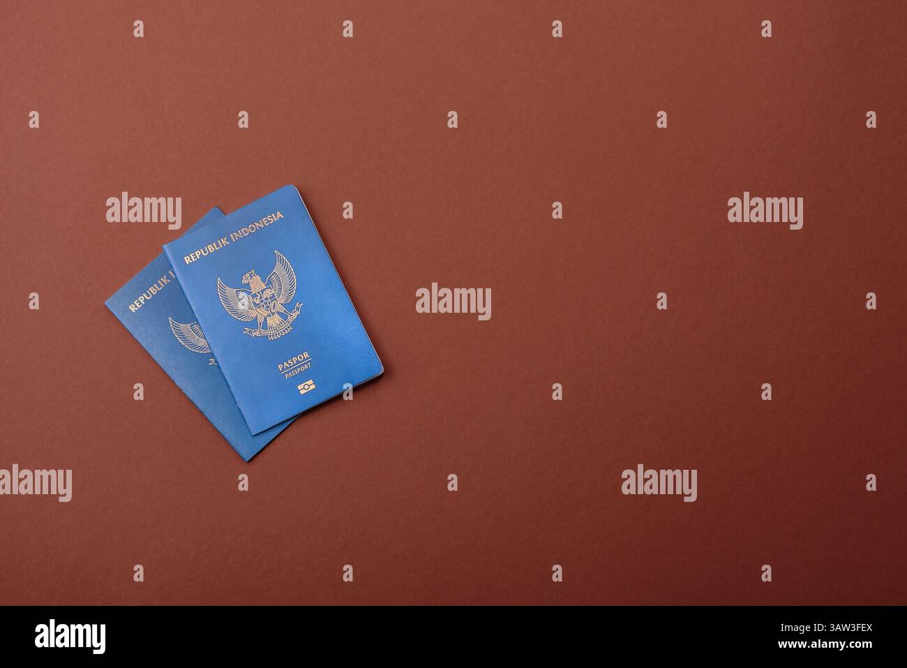 Indonesian passport for travelling, flying and doing business ...