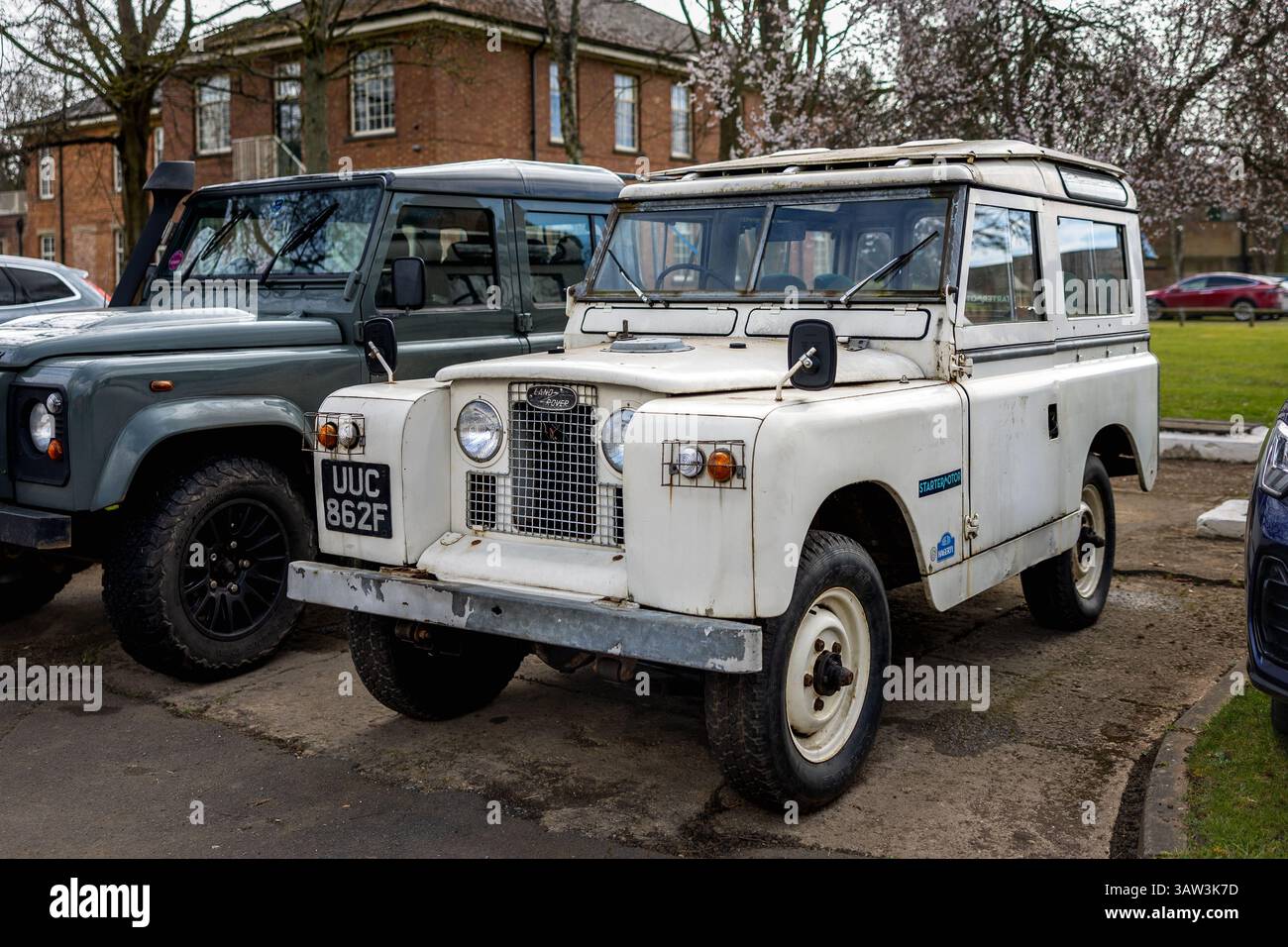 1968 Land Rover Series IIA, on display at Bicester Heritage Assembly on ...