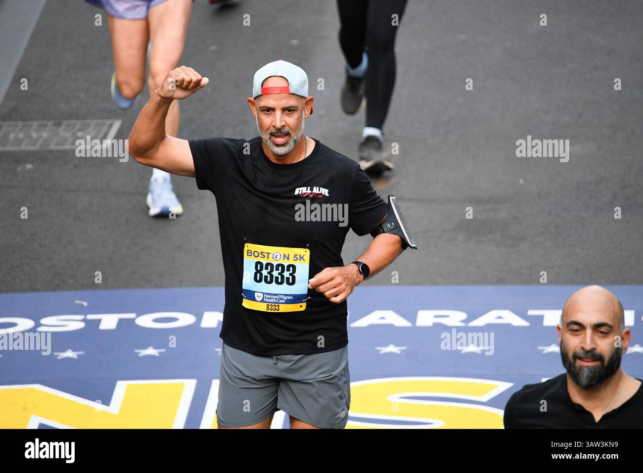 BOSTON, MA - APRIL 19: Boston Red Sox manager Alex Cora crosses the ...