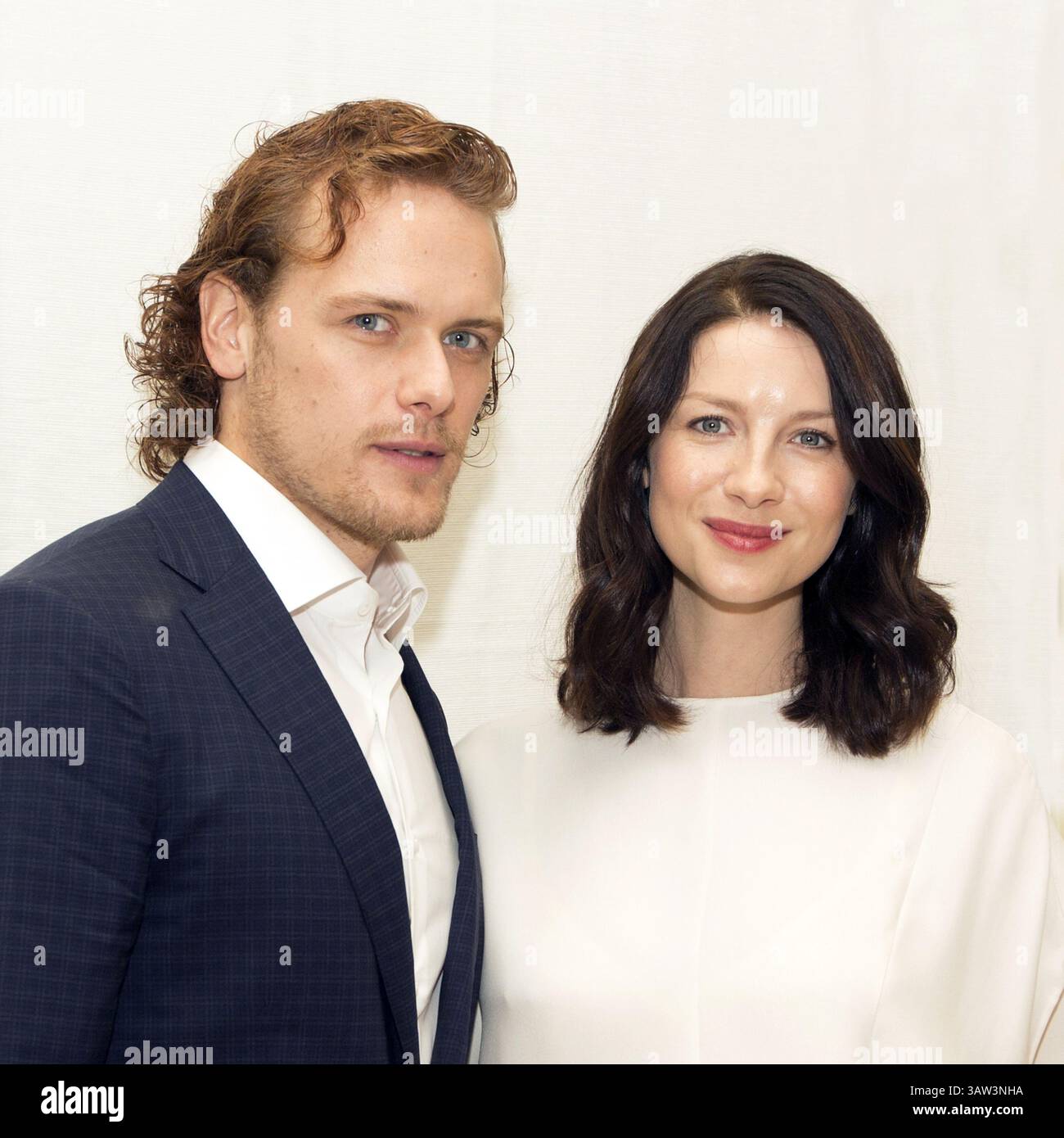 April 1, 2016 - Hollywood, California, U.S. - Sam Heughan and Caitriona ...