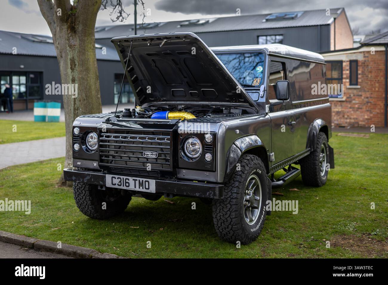 Land Rover Defender, on display at Bicester Motion Assembly on the 16th ...