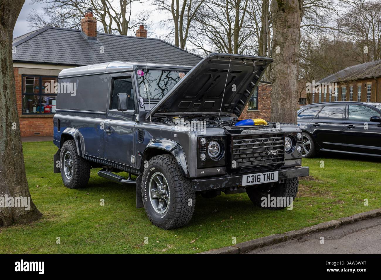 Land Rover Defender, on display at Bicester Motion Assembly on the 16th ...