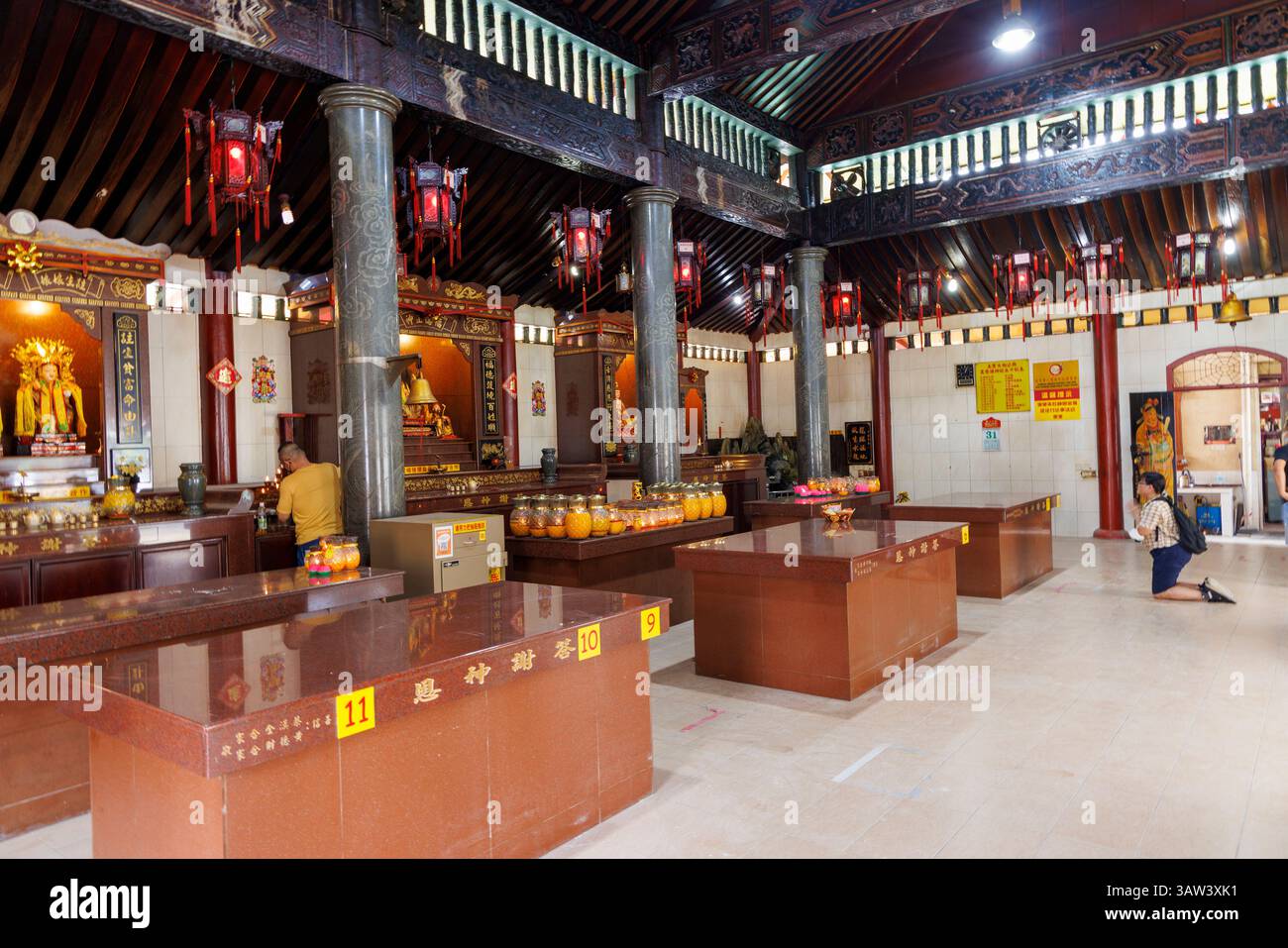 Tua Pek Kong Temple, Miri, Malaysia Stock Photo - Alamy