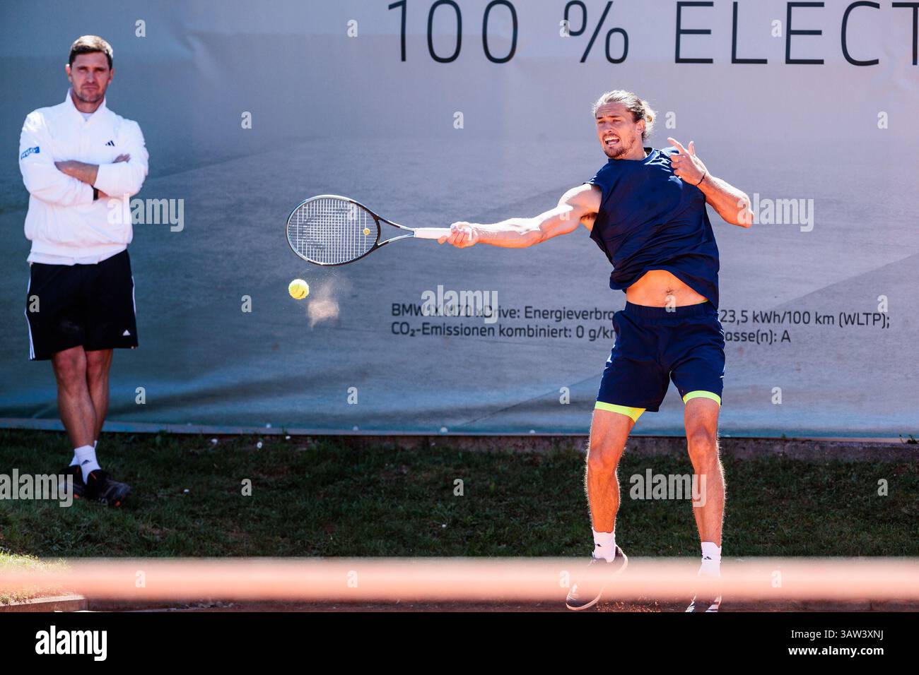 Training Alexander Zverev (Deutschland) BMW Open by Bitpanda M?nchen ATP 500: Tag 8, M?nchen ...