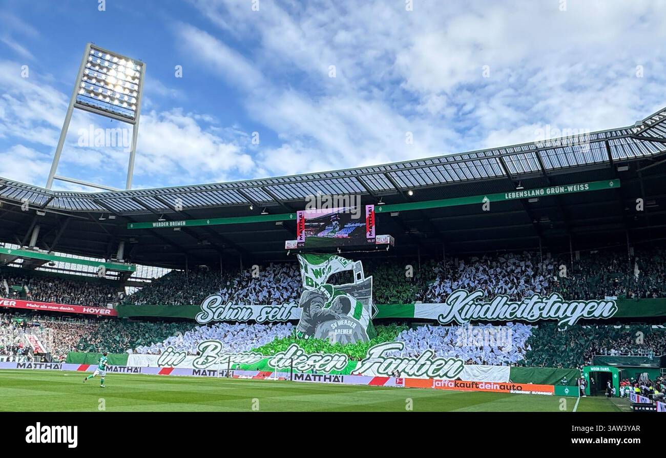 19 April 2025, Bremen: Soccer: Bundesliga, Werder Bremen - VfL Bochum ...