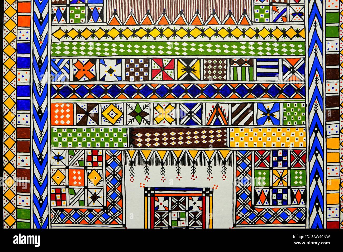 Saudi Arabia, Asir Province, Fatima Museum of Interior Decoration and ...