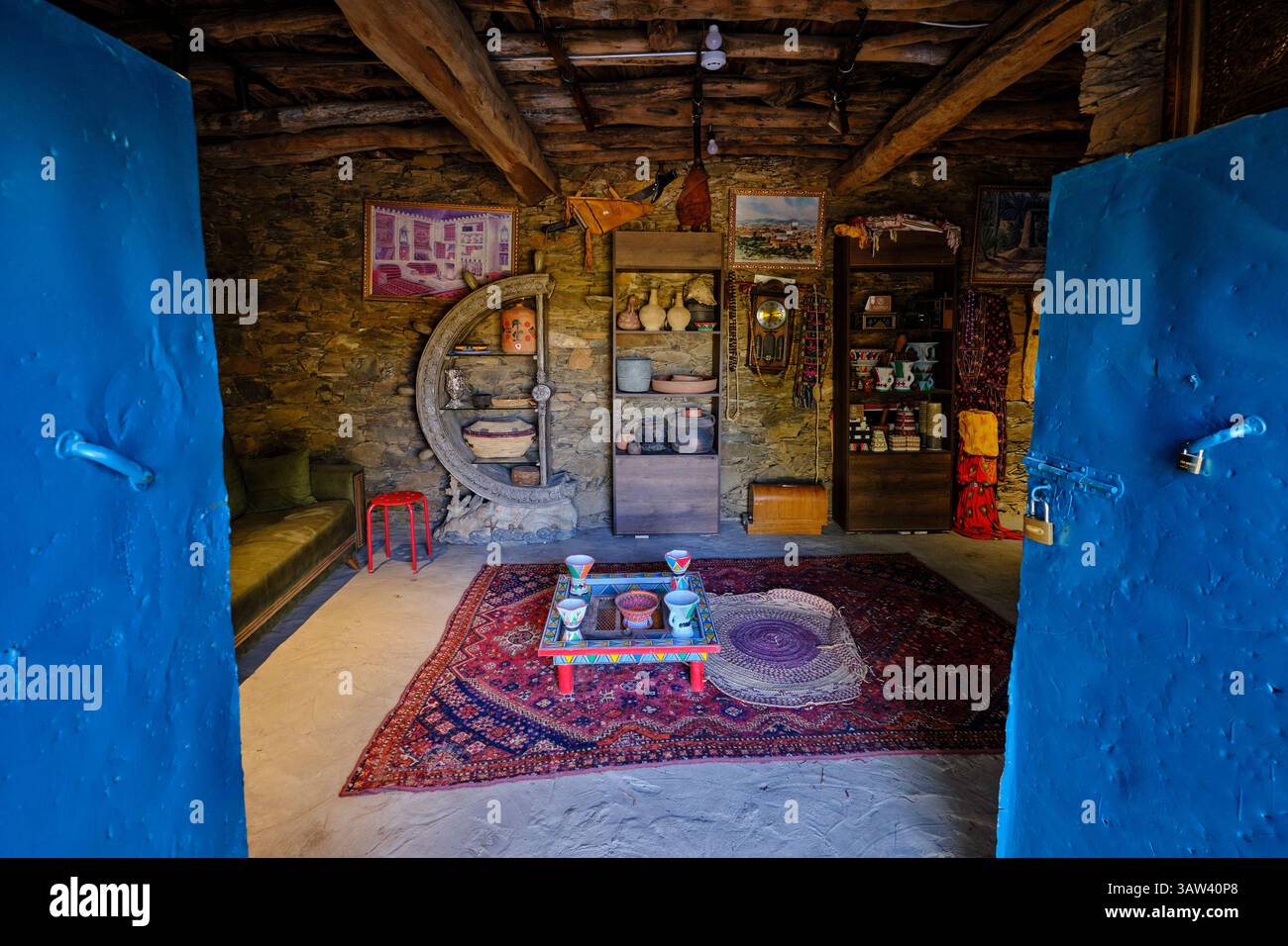 Saudi Arabia, Asir province, Al Liwan farm museum Stock Photo - Alamy