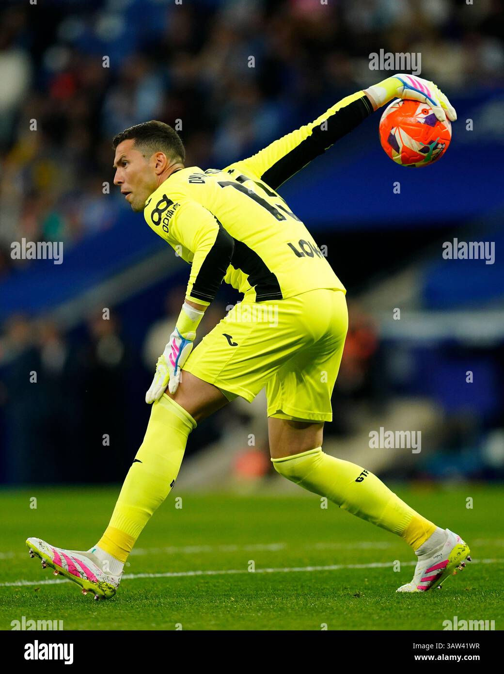 David Soria of Getafe CF during the La Liga EA Sports match between RCD ...