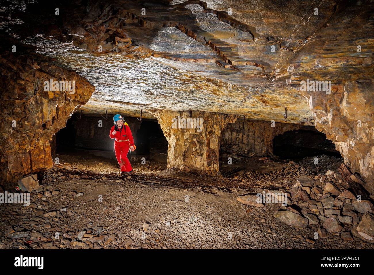 Dinas silica mine, Glyn Neath, Wales, UK Stock Photo - Alamy