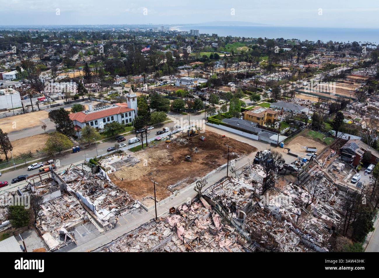 The land, center, where Community United Methodist Church of the ...