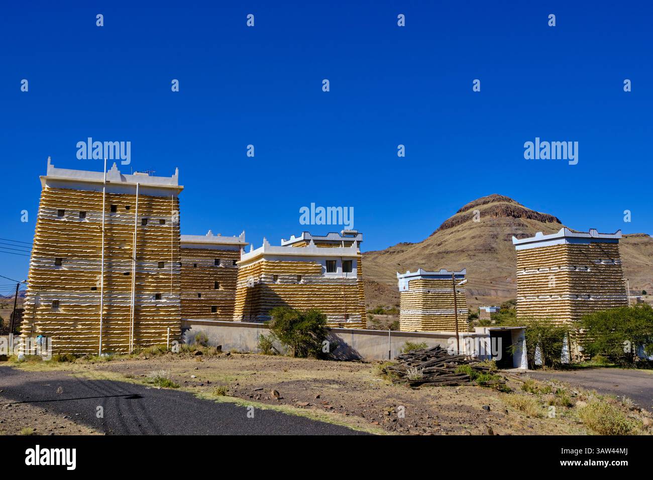 Saudi Arabia, Asir province, Sarat Abidah village Stock Photo - Alamy