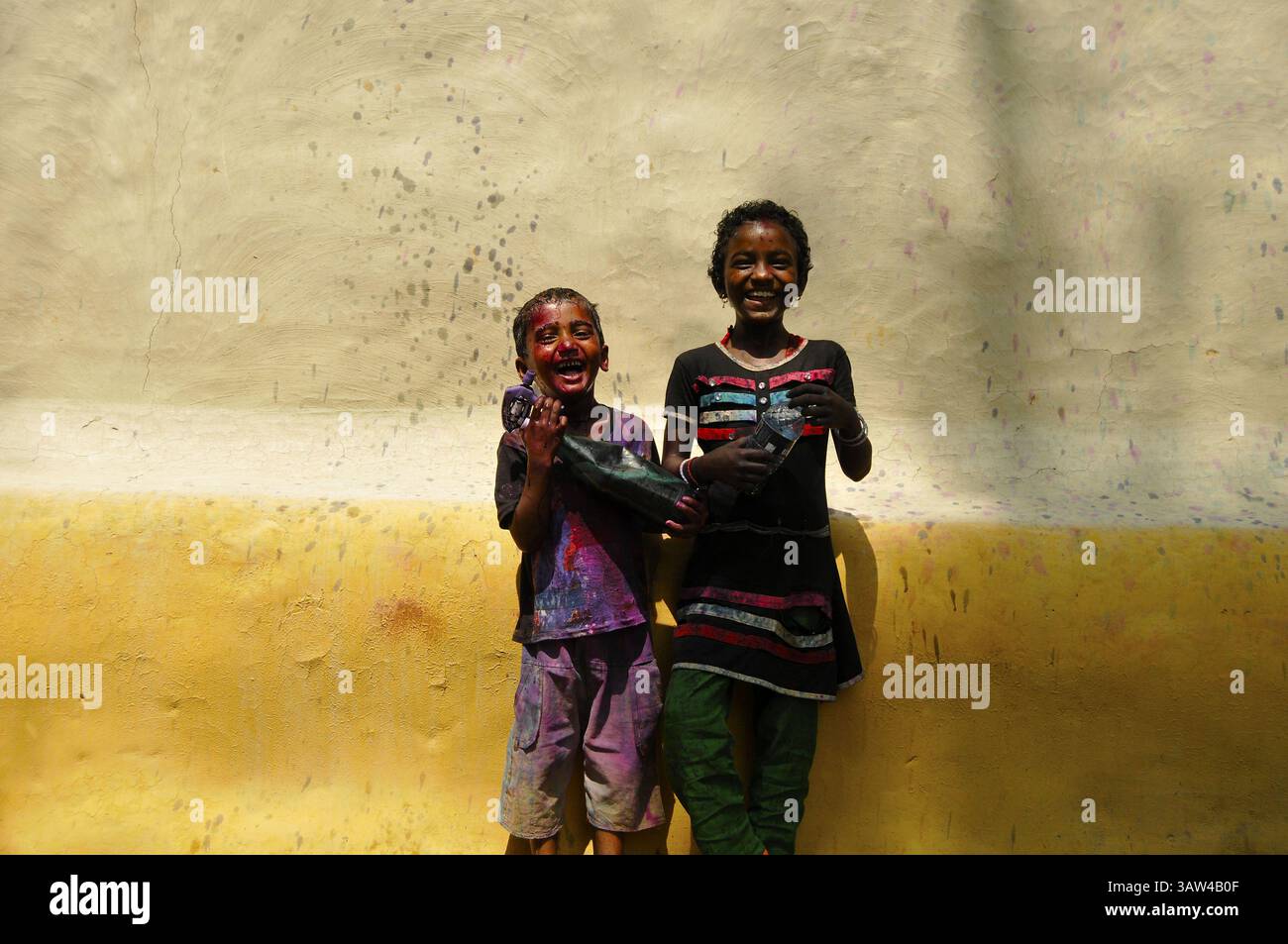 March 24, 2016 - Sylhet, Sylhet, Bangladesh - Children is enjoying the ...
