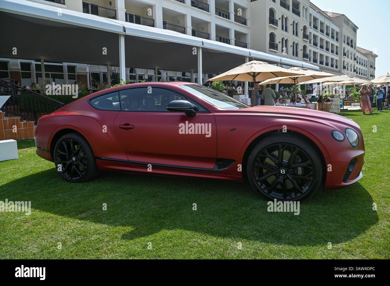 The Bentley Continental GT luxury grand touring car produced by Bentley ...