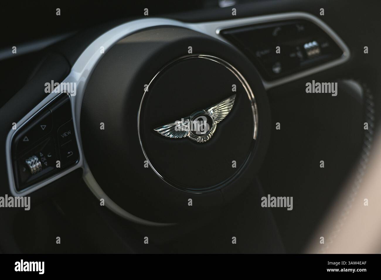 The Bentley Continental GT luxury grand touring car produced by Bentley ...