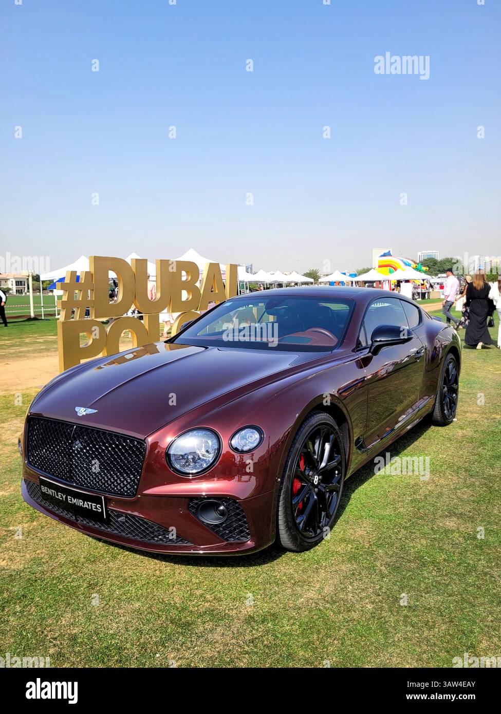 The Bentley Continental GT luxury grand touring car produced by Bentley ...