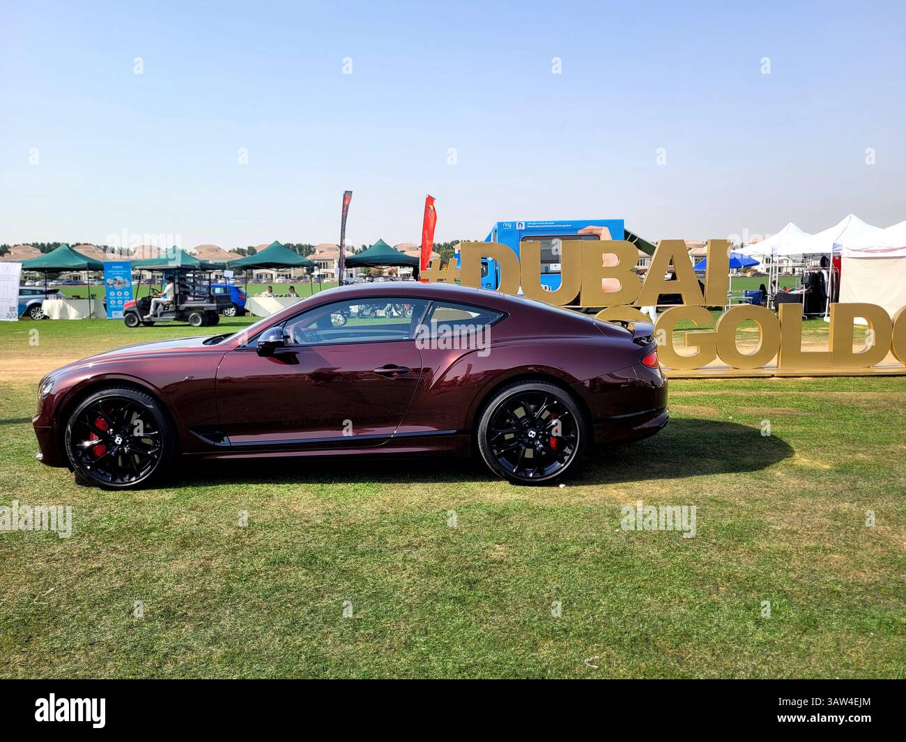 The Bentley Continental GT luxury grand touring car produced by Bentley ...