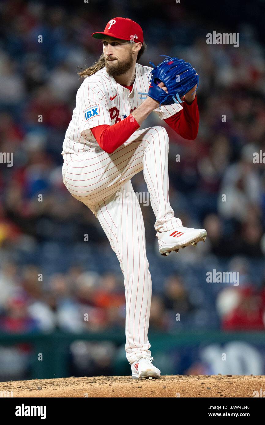 Philadelphia Phillies relief pitcher Matt Strahm delivers during the ...