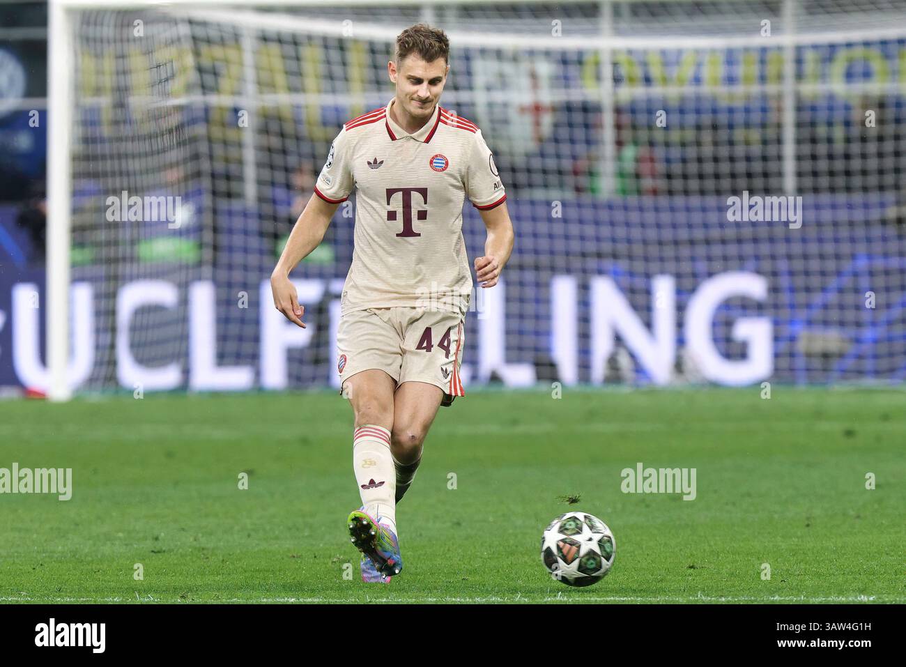 Milan, Italy. 18th Apr, 2025. Italy, Milan, 2025 04 16: Josip Stanisic ...