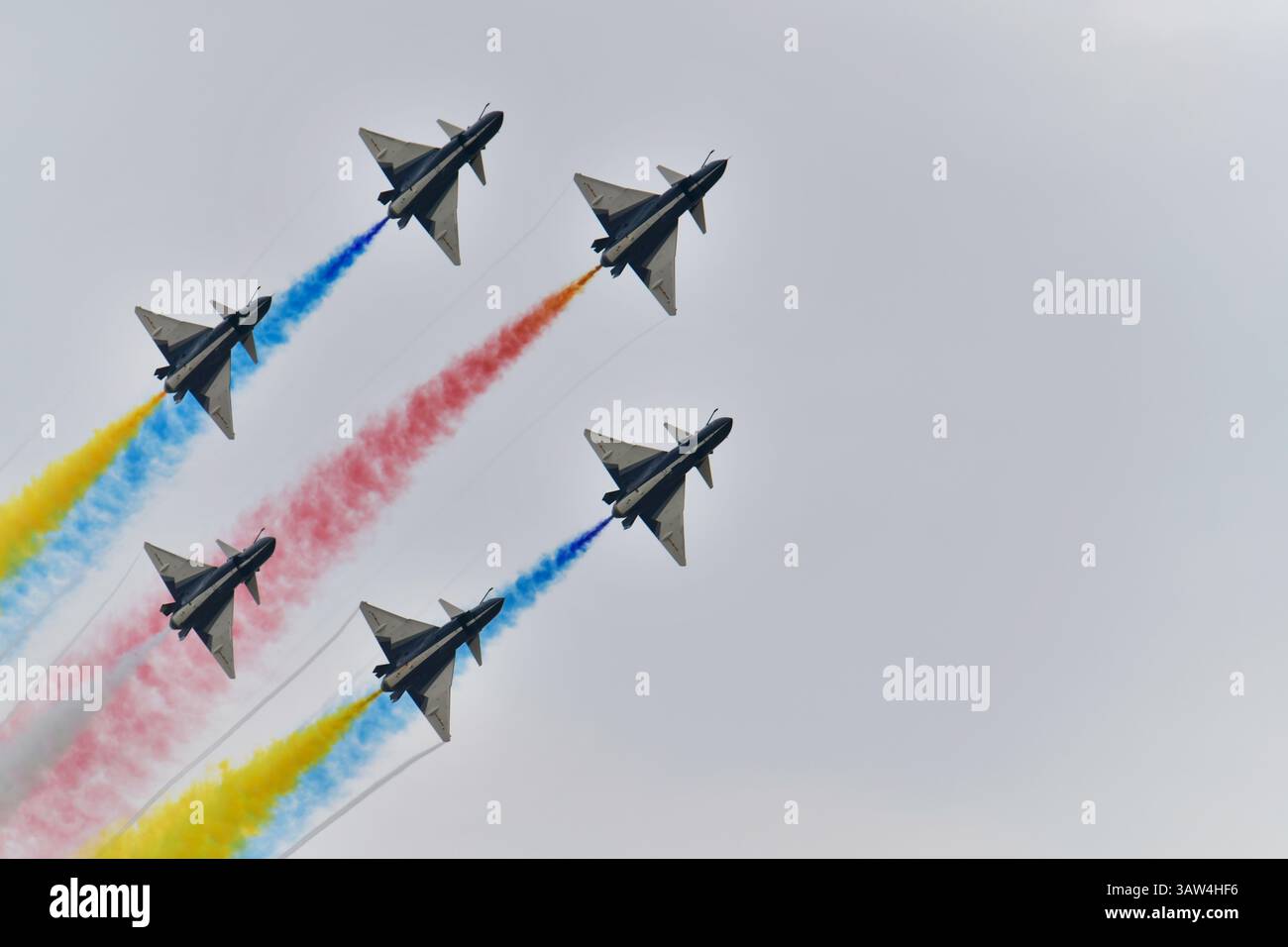 Bangkok Thailand -March 08, 2025: Royal Thai Air Force show J-10 ...