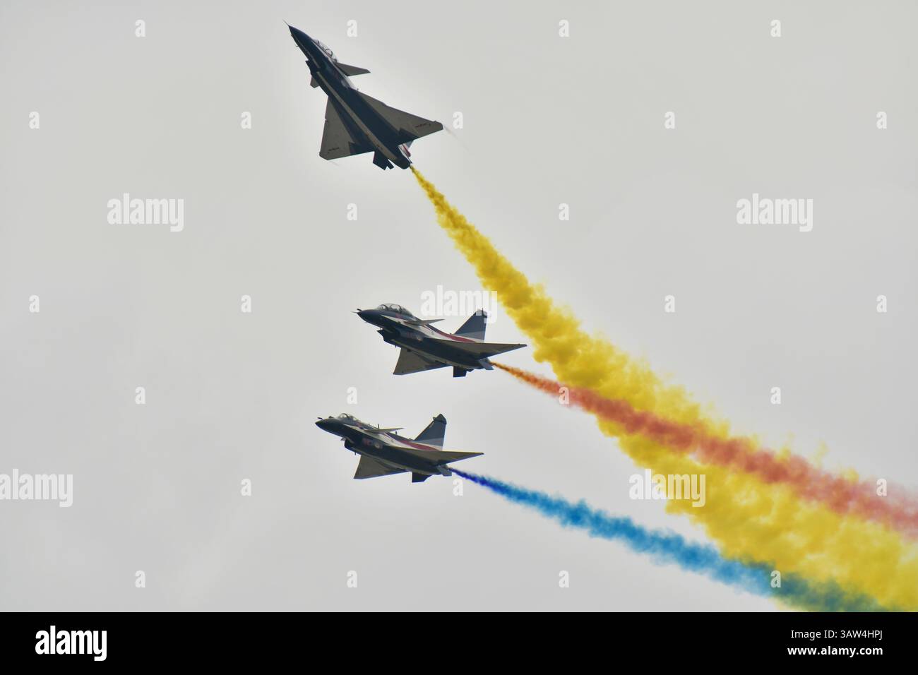 Bangkok Thailand -March 08, 2025: Royal Thai Air Force show J-10 ...