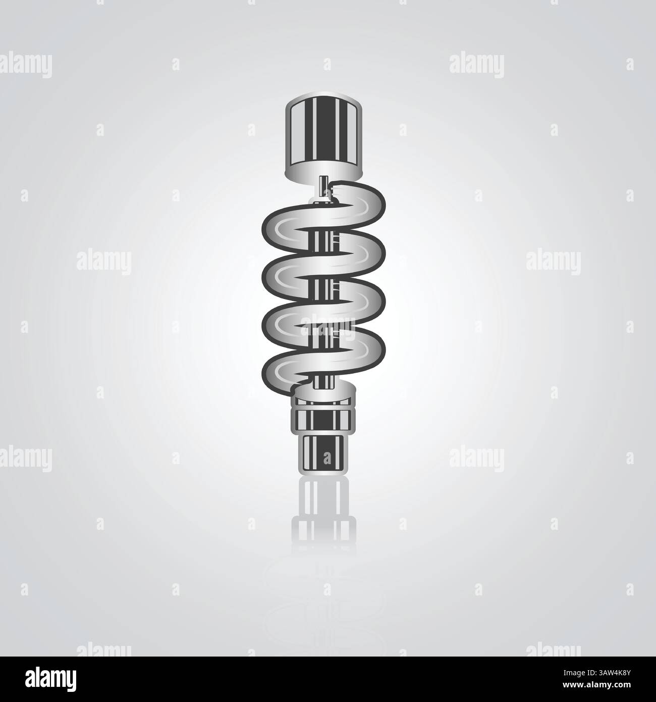 Silver tape measure Stock Vector Images - Alamy