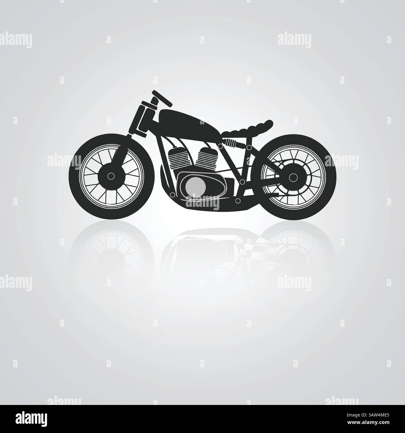 Motorcycle icons, vintage motorcycles, unique icons, and a bike logo ...